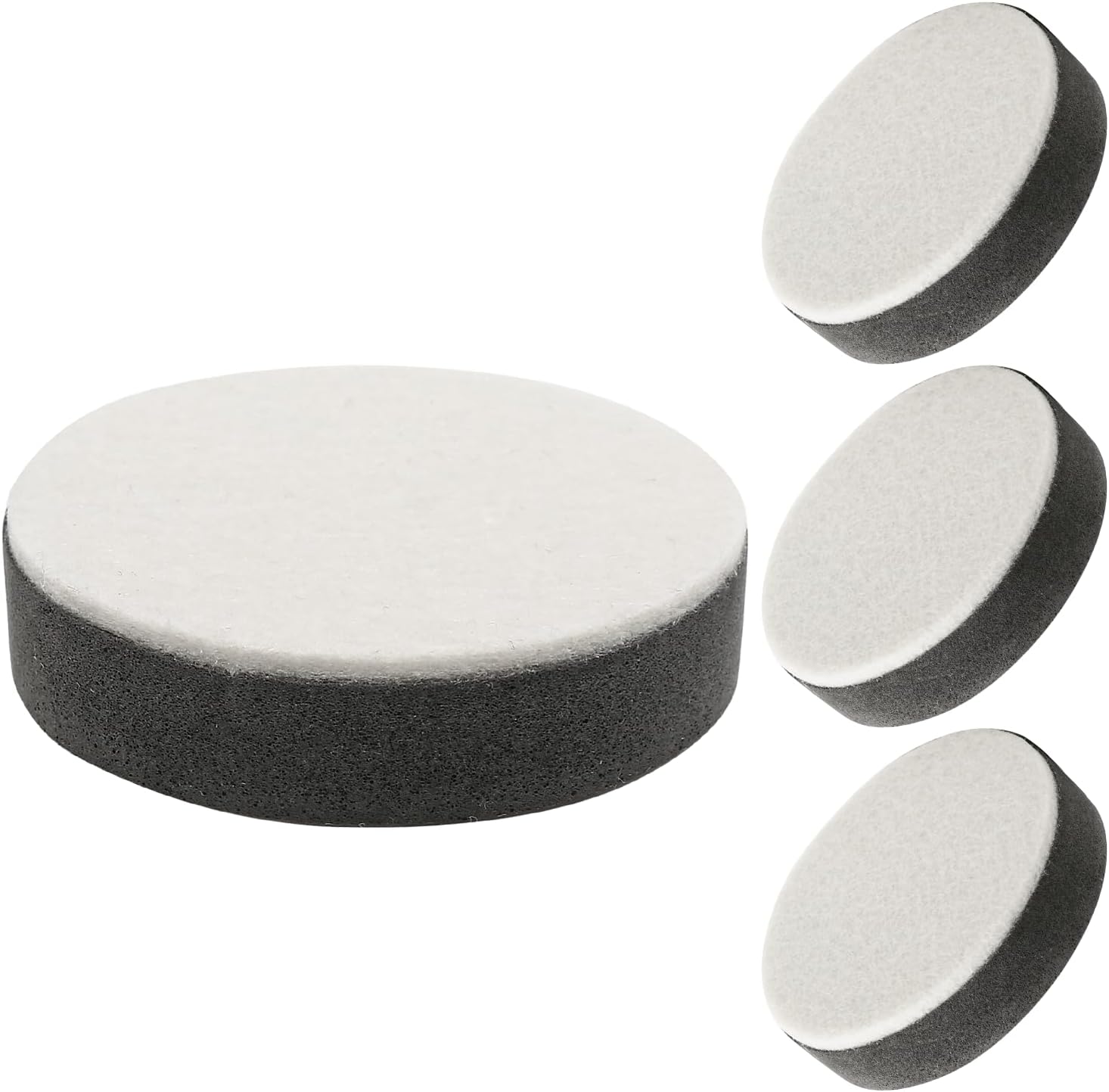 Amazon.com: Biaungdo 4 Pcs Self-Adhesive Furniture Risers, Round ...