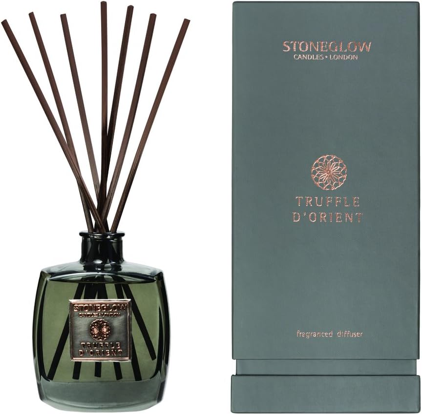 StoneGlow Metallique Collection - Truffle D'Orient Reed Diffuser ...