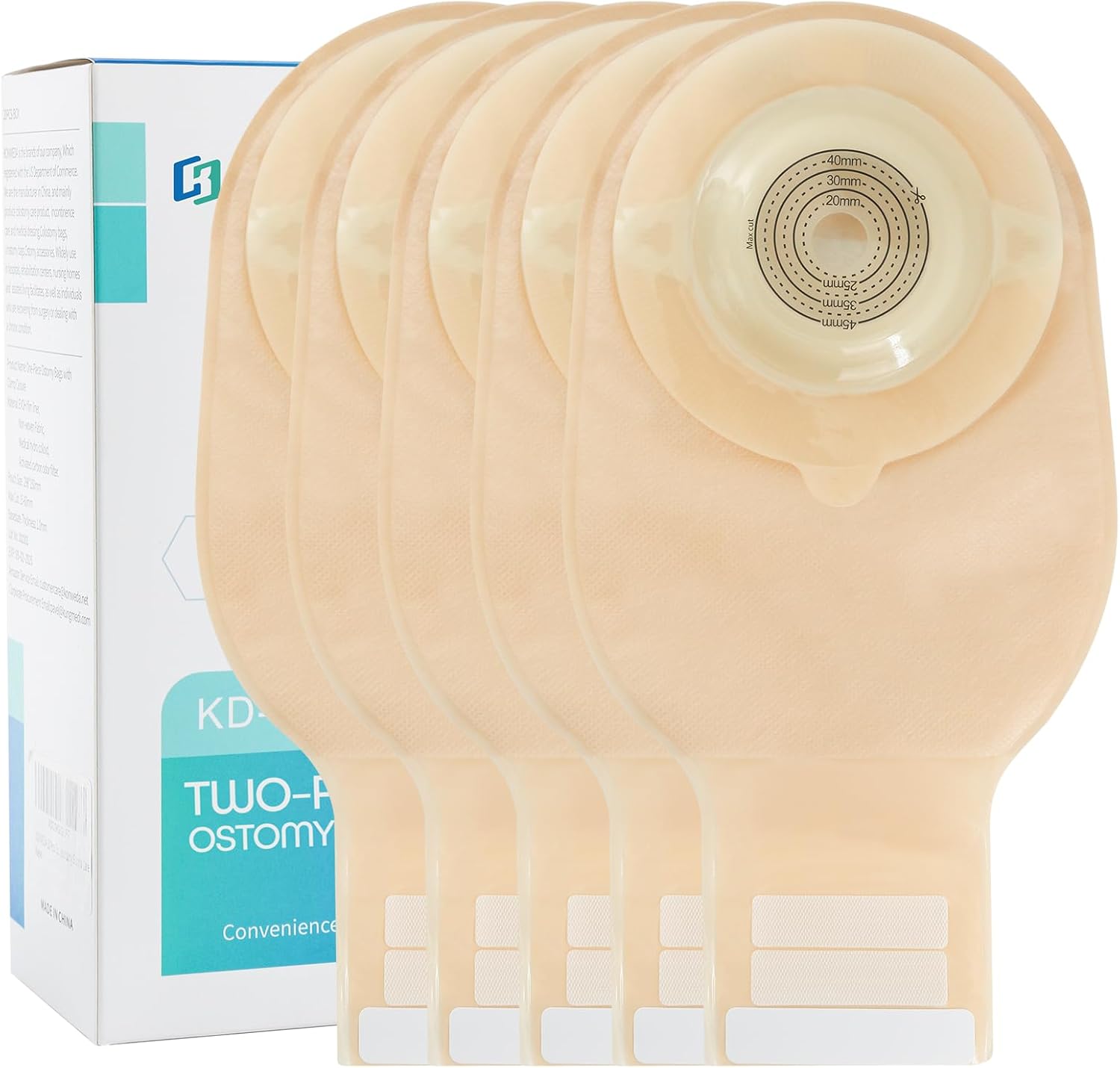 Amazon.com: 10 PCS Colostomy Bags, Convex One-Piece Ostomy Bags ...