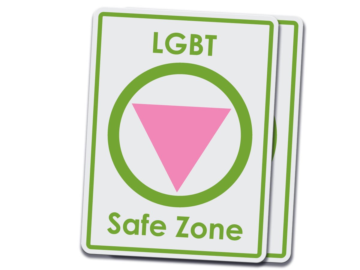 Lgbt Safe Zone Signs
