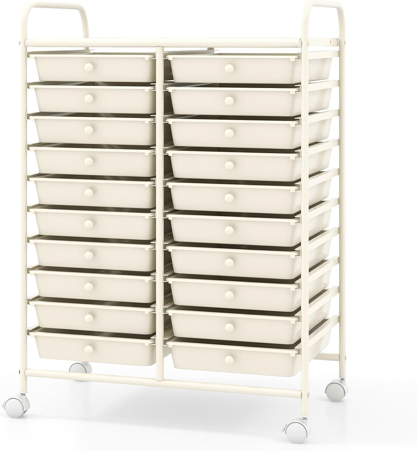 Amazon.com: 20-Drawer Rolling Cart with Drawers, Storage Cart with ...