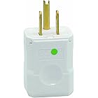Leviton 5256-VY 15 Amp, 125 Volt, Industrial Grade, Plug, Straight ...