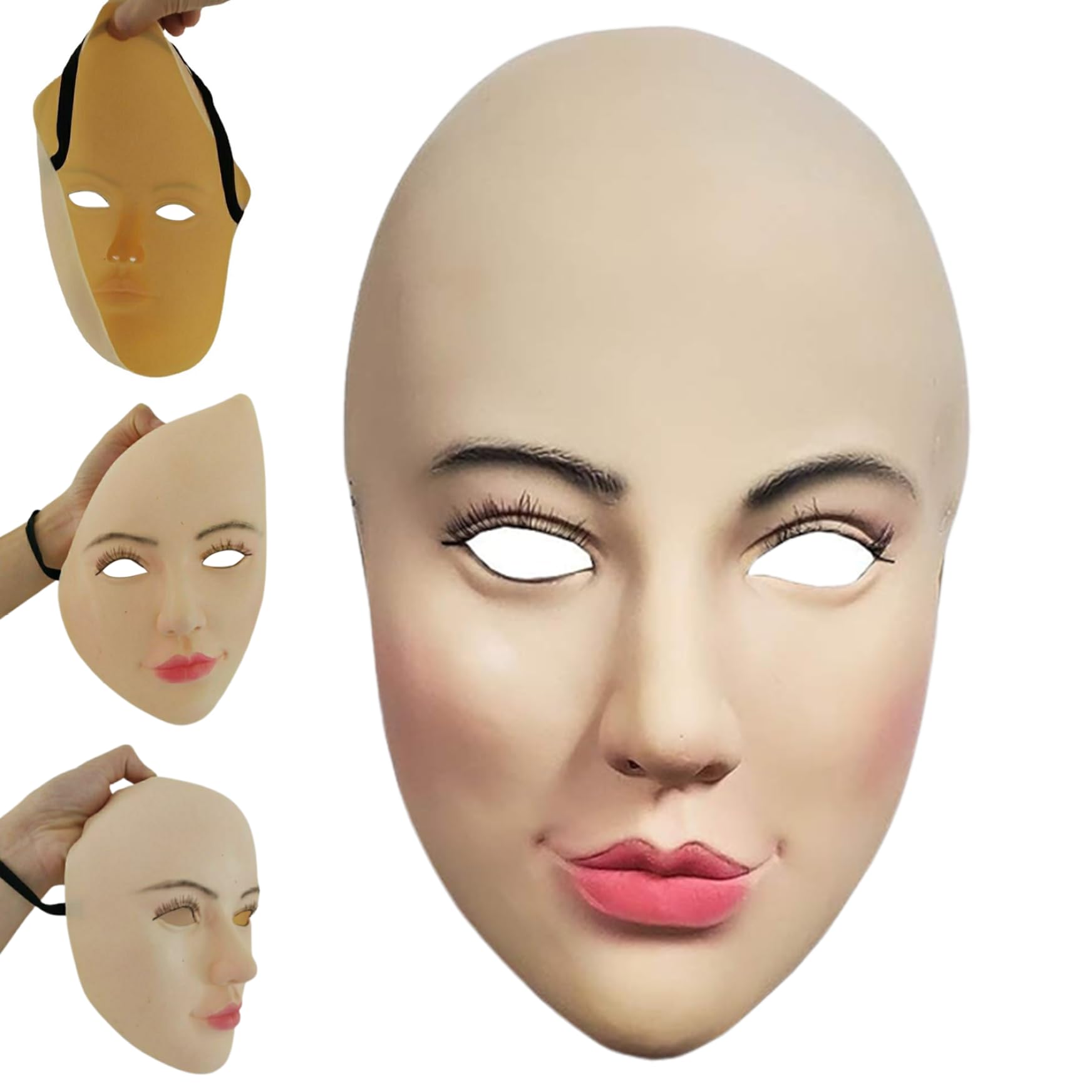 Realistic Female Masks For Men Realistic Female Mask