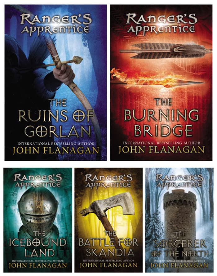 Ranger’s Apprentice Series 5 Books Set (Book #1 - Book #5): John ...