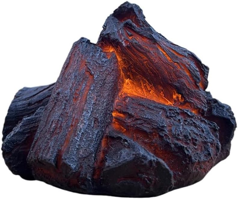 Amazon.com: Floating Fireplace for Wall Simulated Charcoal Lamp ...