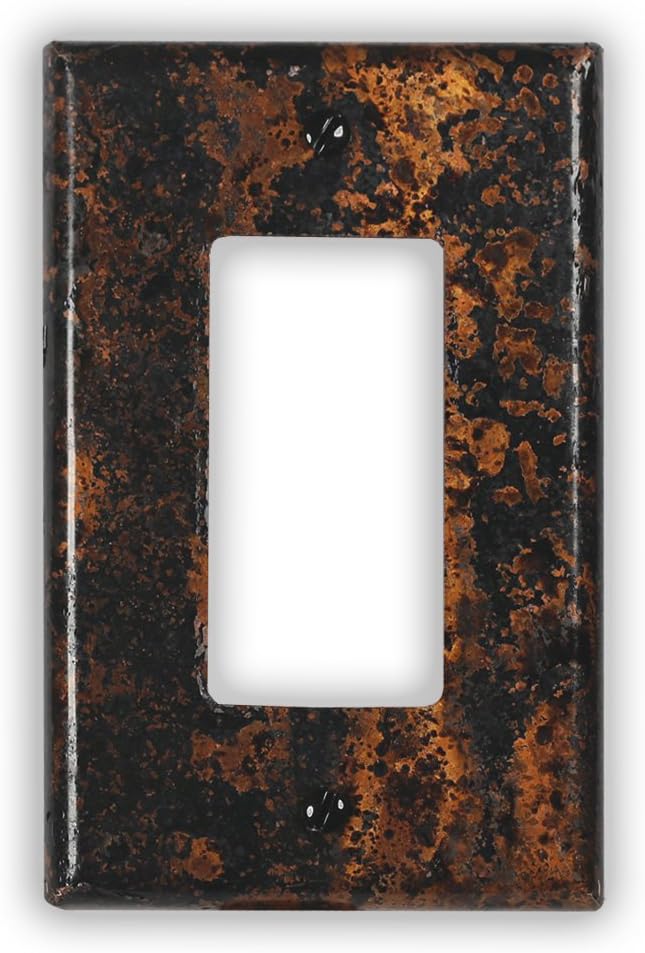 Mottled Copper 1 Rocker/GFI Wall Plate - Amazon.com