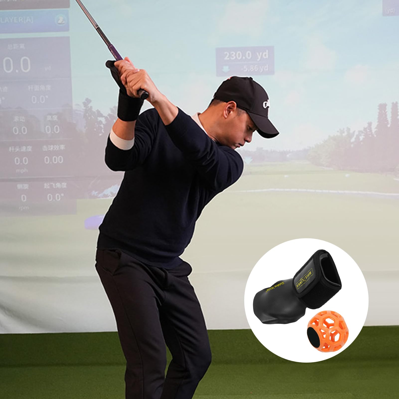 Accessoire Débutant Golf Accessoire D'entraînement Golf - Correcteur De ...