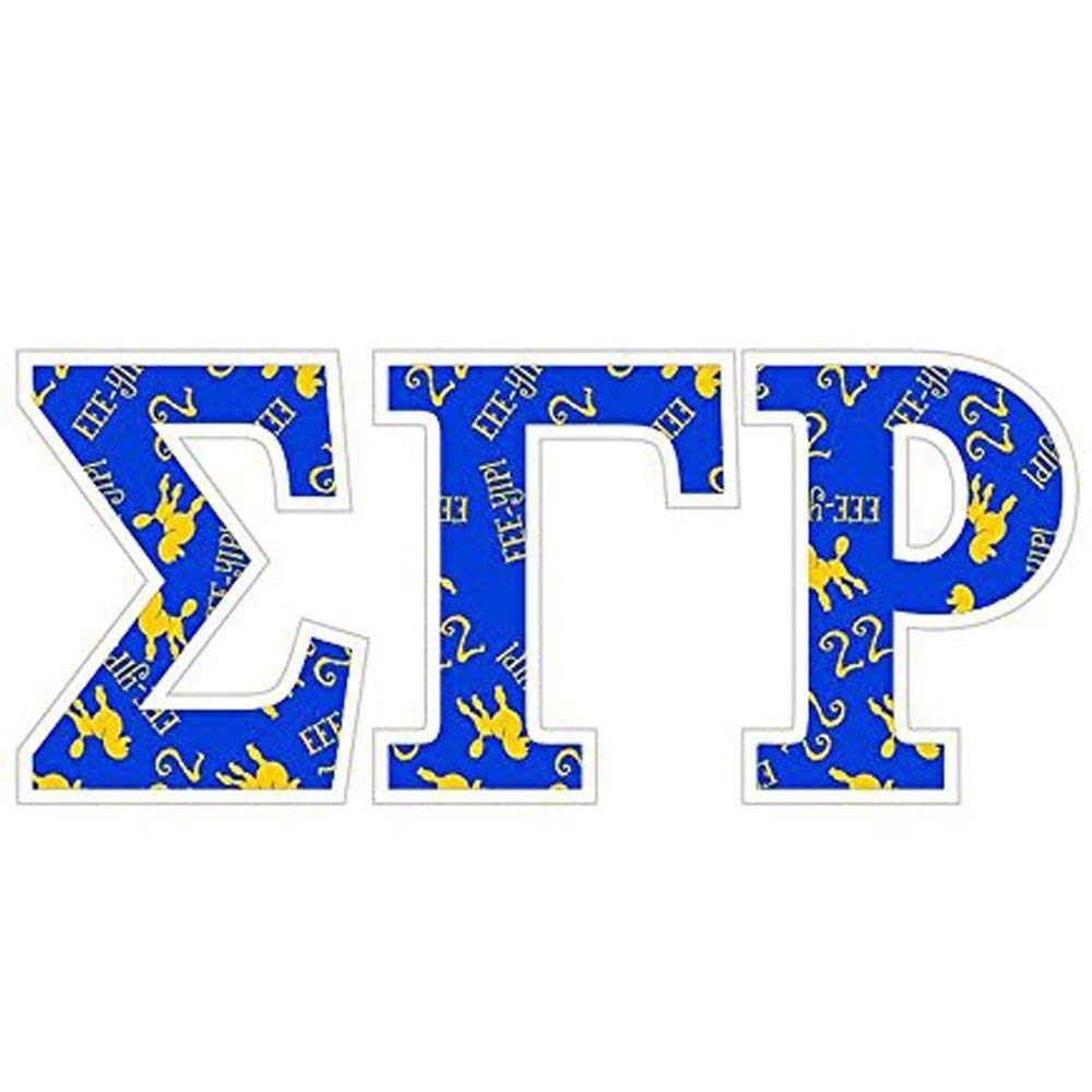 Blue Sigma Greek Letter
