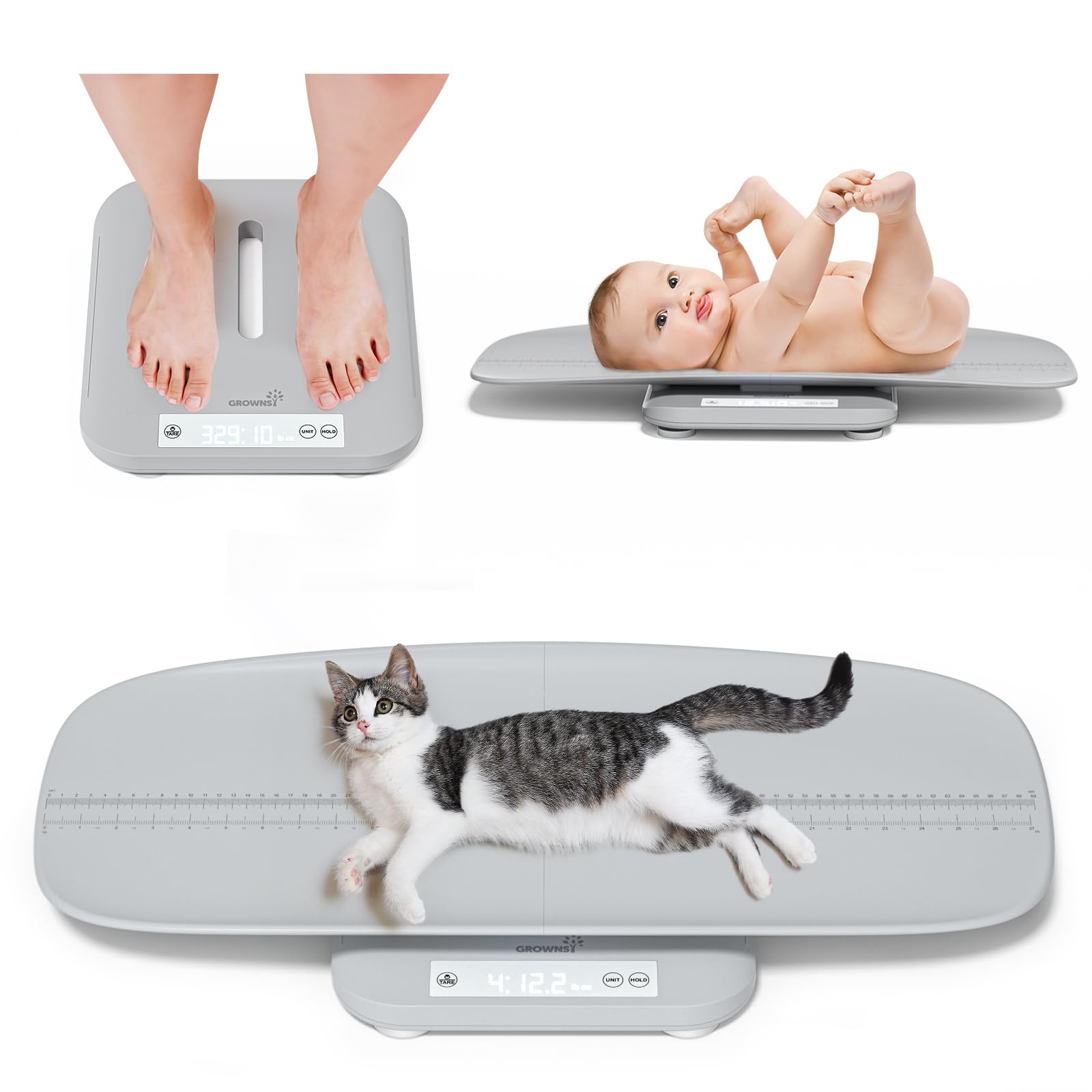Buy GROWNSY Baby Scale, Multifunctional Baby Weight Scale, Pet Scale ...