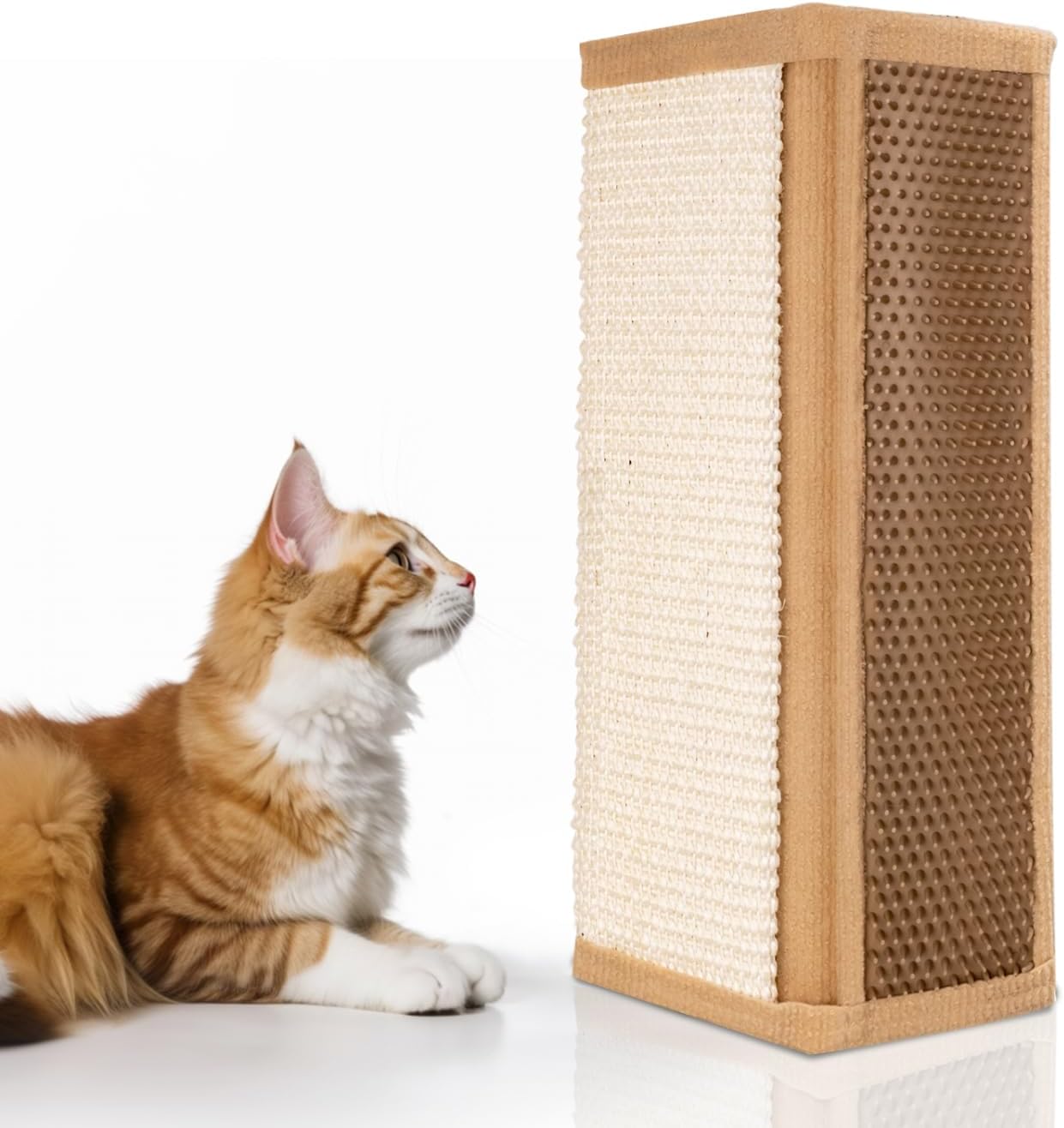 FUKUMARU tiragraffi per gatti, tiragraffi a forma di casa extra lungo ...