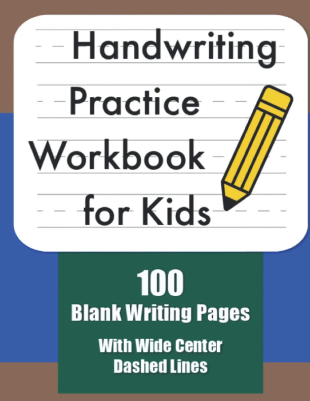 Buy Handwriting Practice Workbook for Kids 100 Blakeys Writing Pages ...