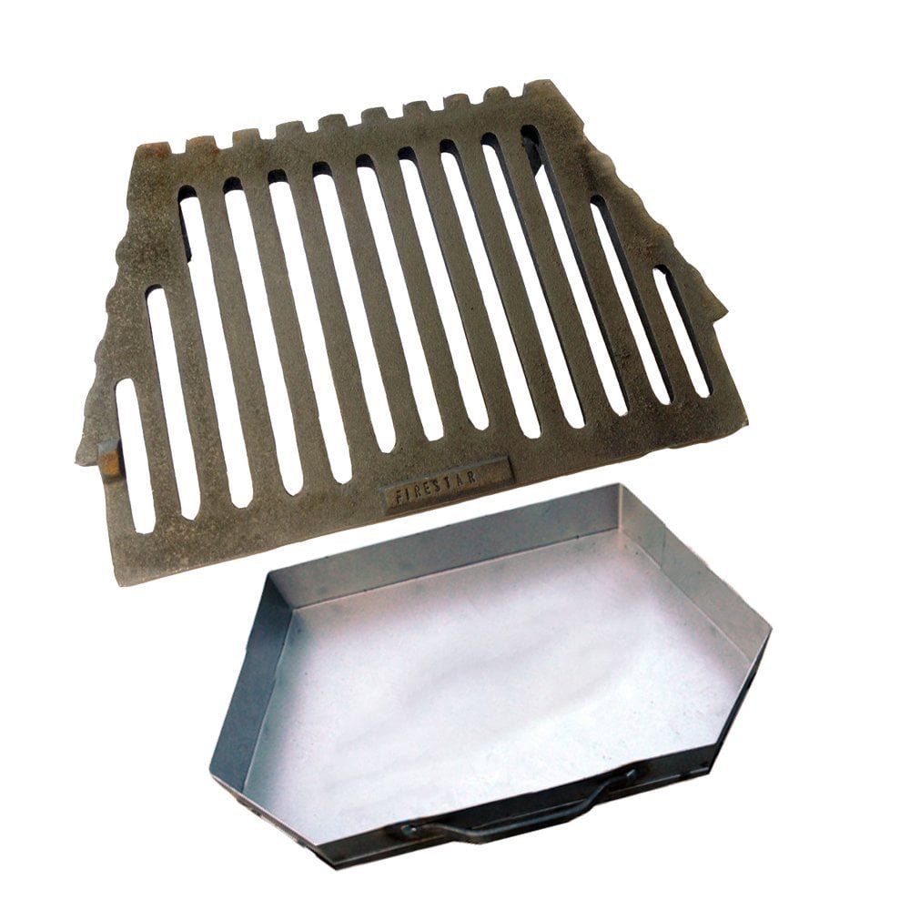Fire Master Fire Star Fire Grate and Ashpan Set 16" : Amazon.co.uk: DIY ...