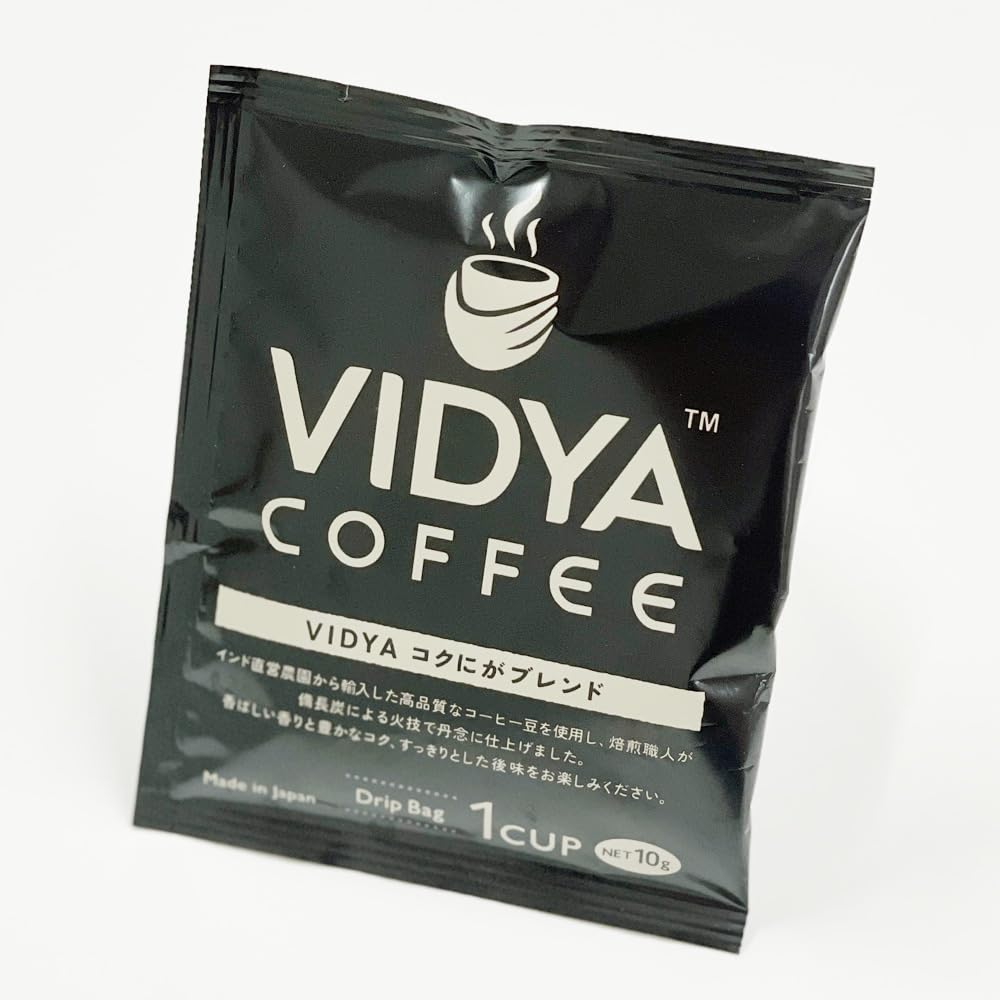 Amazon | VIDYA ドリップコーヒー コクにがブレンド 150袋 計150杯 (1.5kg) | VIDYA COFFEE ...