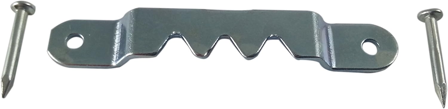 Frameware BP447-2 Sawtooth Hanger 1-5/8" x 1/4" with Nails - Pack of ...