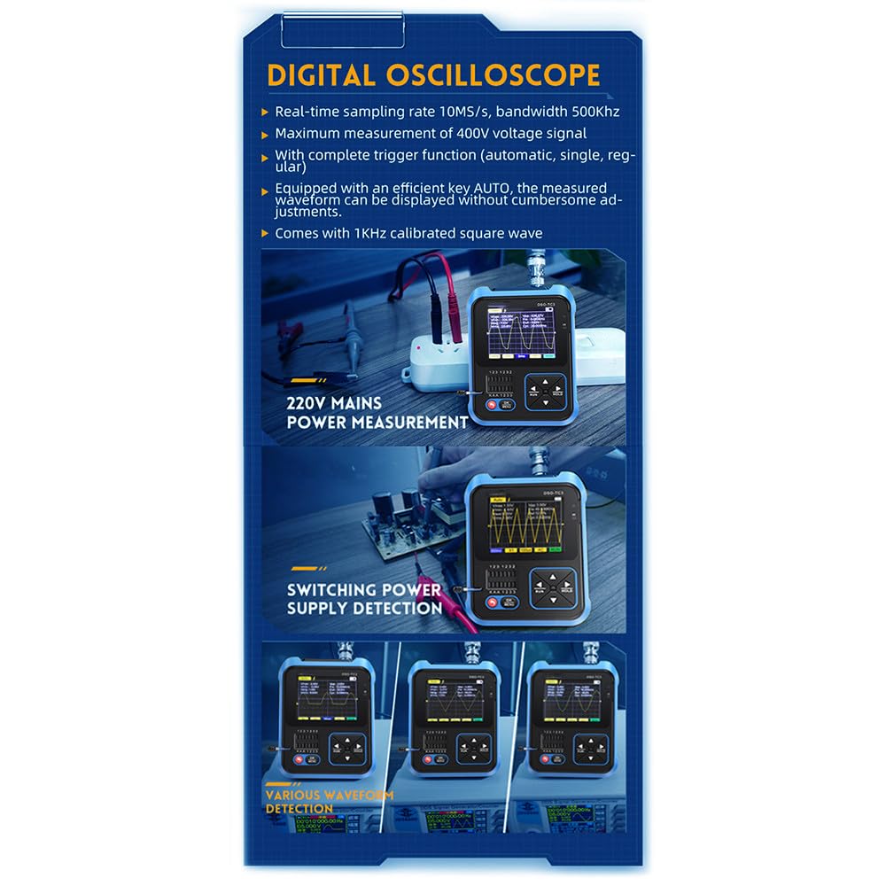 Snapklik.com : Digital Oscilloscope, Handheld Oscilloscopes DSO-TC3 ...