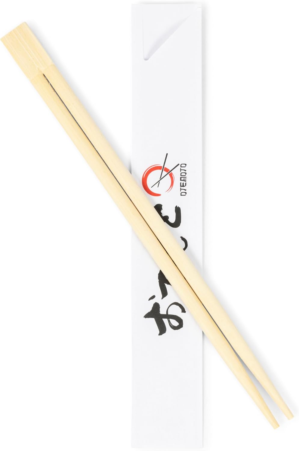 Amazon.com: OTEMOTO 100 支一次性筷子 | 紙套 | 竹木筷子 - 竹筷散裝 - 一次性餐具優質 - (50 對) : 居家與廚房