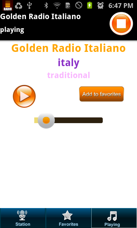 Italy Radio - App on Amazon Appstore