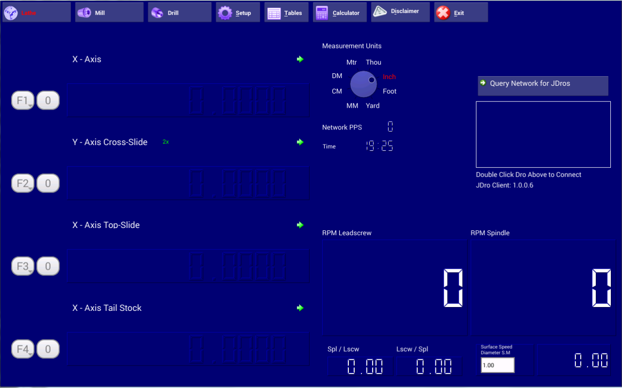 DRO Network Digital Read-Out for Lathe, Mill, Drill Press, Grinder ...
