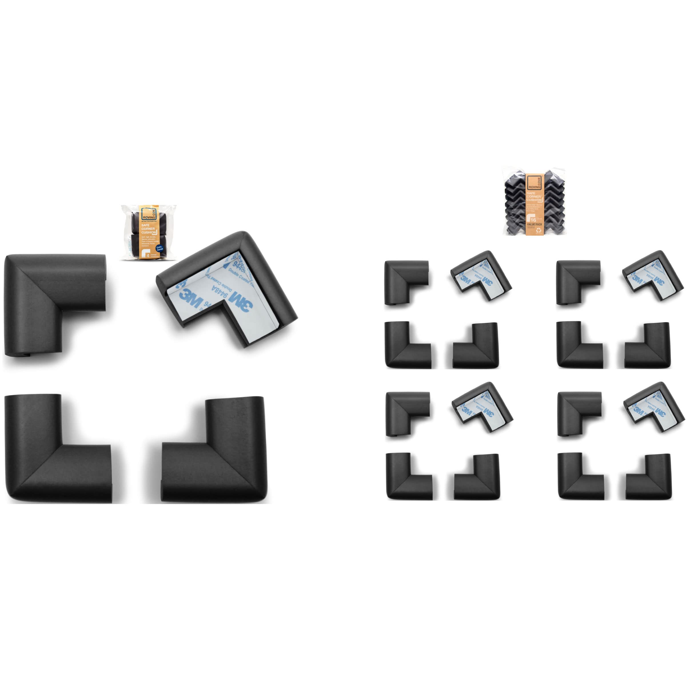 Amazon.com : 20 Corners - Bundle & Save - RovingCove HeftyFit Corner ...