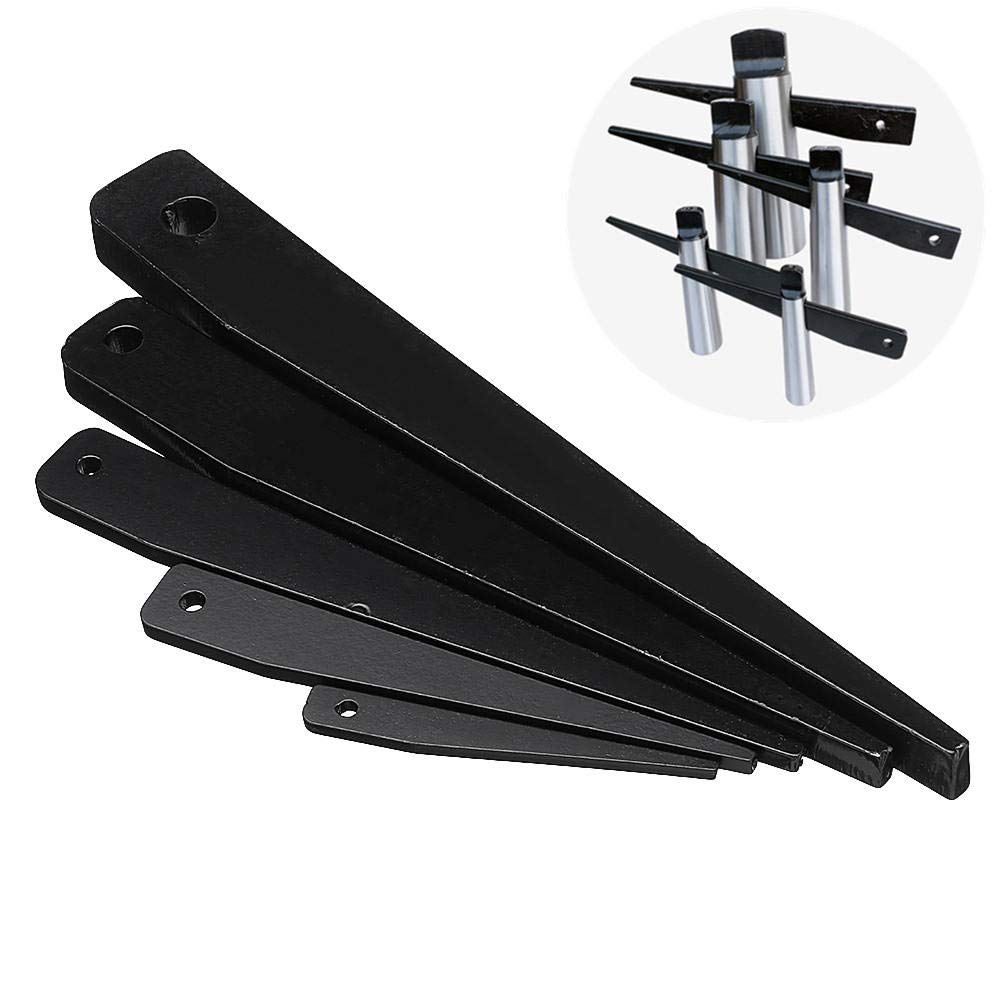5pcs Morse Taper Ejector Drift Key Oblique Iron For Drill Chuck Sleeve ...