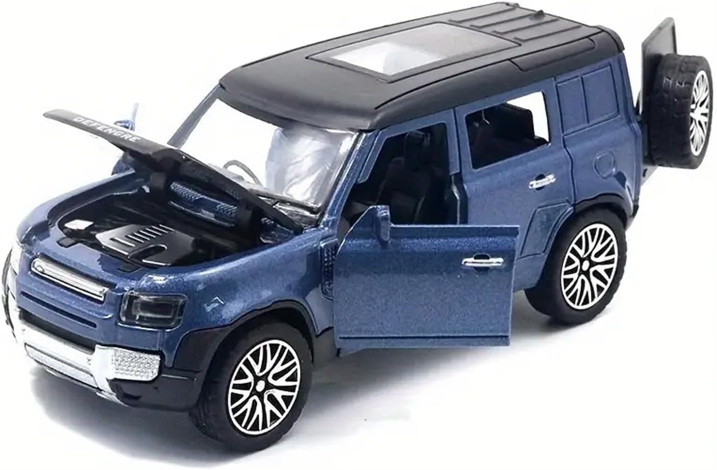 All Rounder Shop Diecast Defender Toy Car, Metal Body, Opening Doors ...