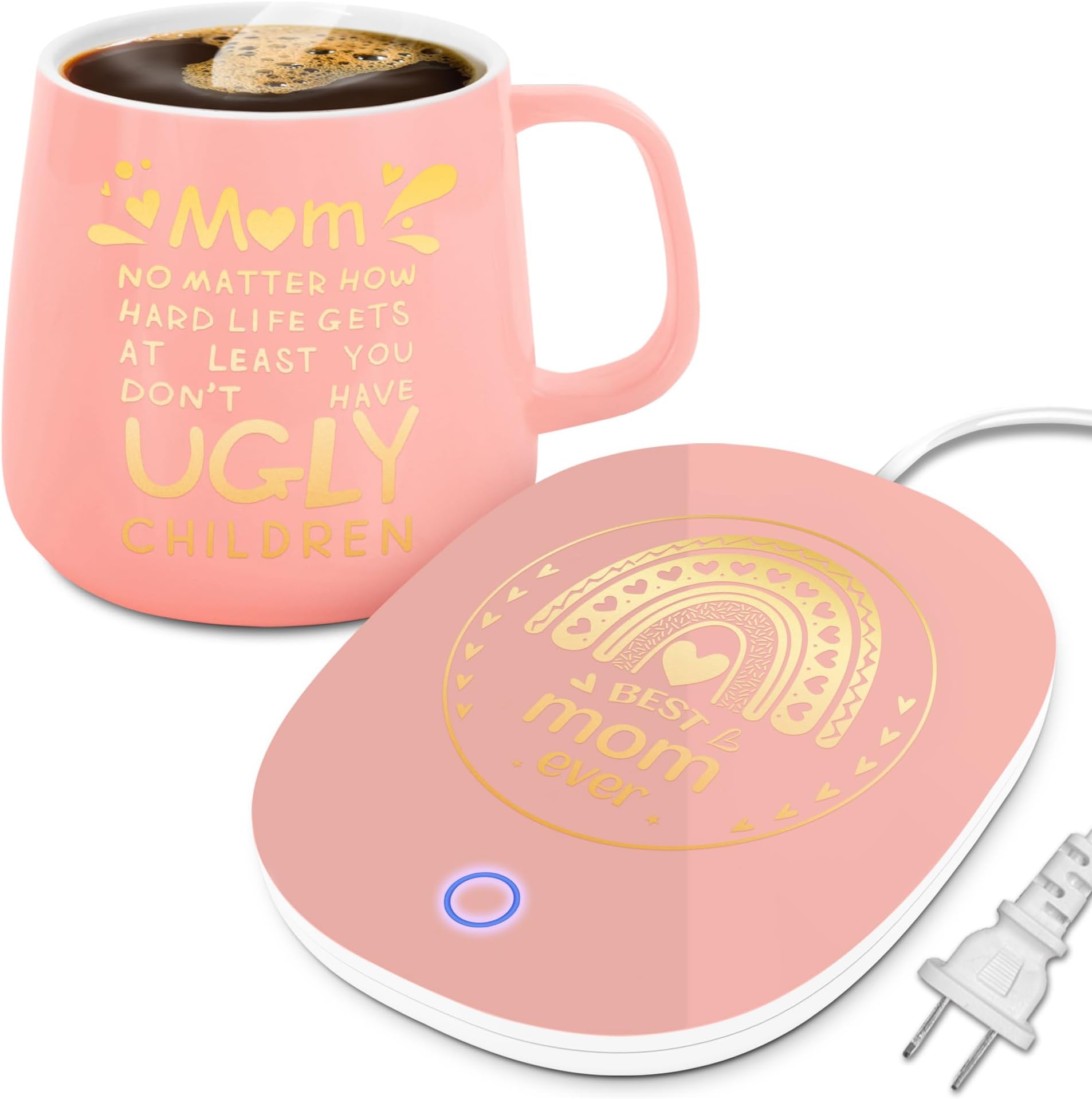 Amazon.com: Gift for Mom from Daughter/Son, Coffee Lover Mug with ...