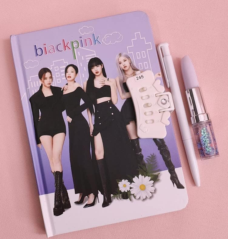 TERA 13 Black Pink Diary For Girls (pack of 2 items) Note Book Diary ...