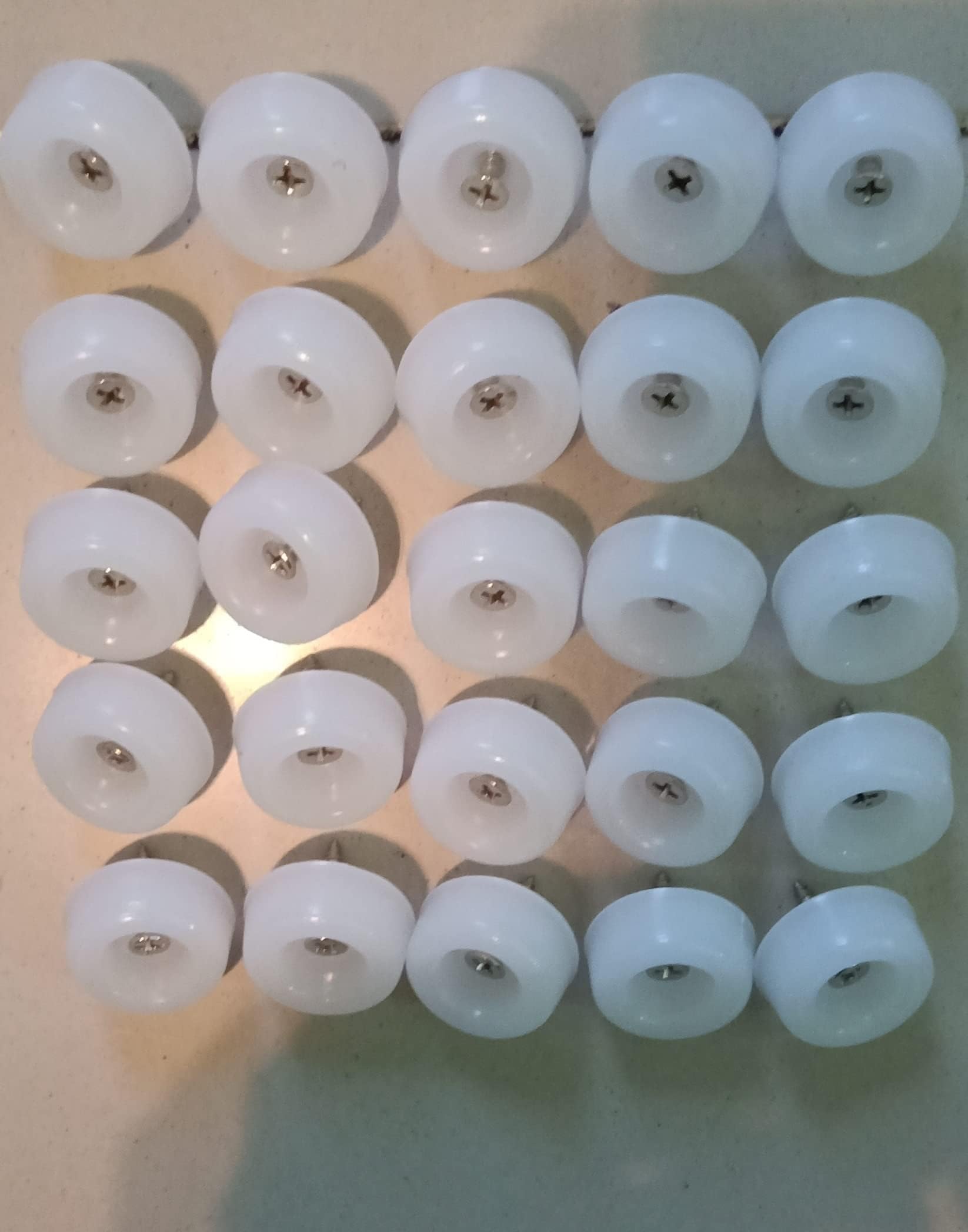 ACE Plastic Chair and Table Buffers (Size.3, White) - Pack of 24 Pieces ...