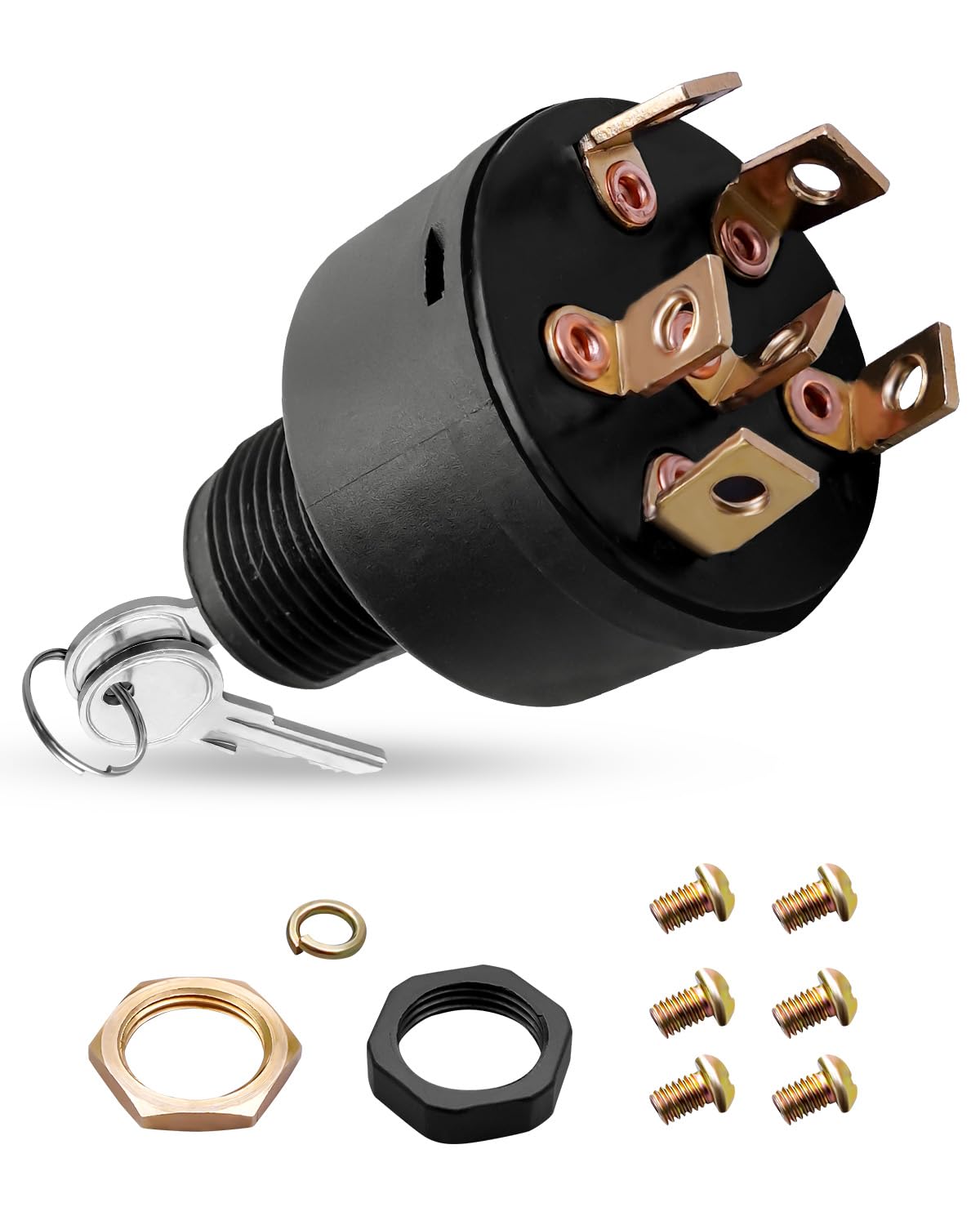 Amazon.com: TIKSCIENCE Marine Ignition Switch Fit for Most Mercucy ...