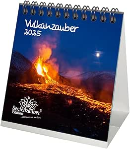 Amazon.com: Volcanic Magic Calendar for 2025 Format 10 cm x 10 cm Lava ...
