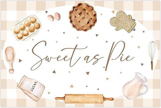 Amazon.com : Sweet as Pie Baby Shower Decorations, Sweet as Pie ...