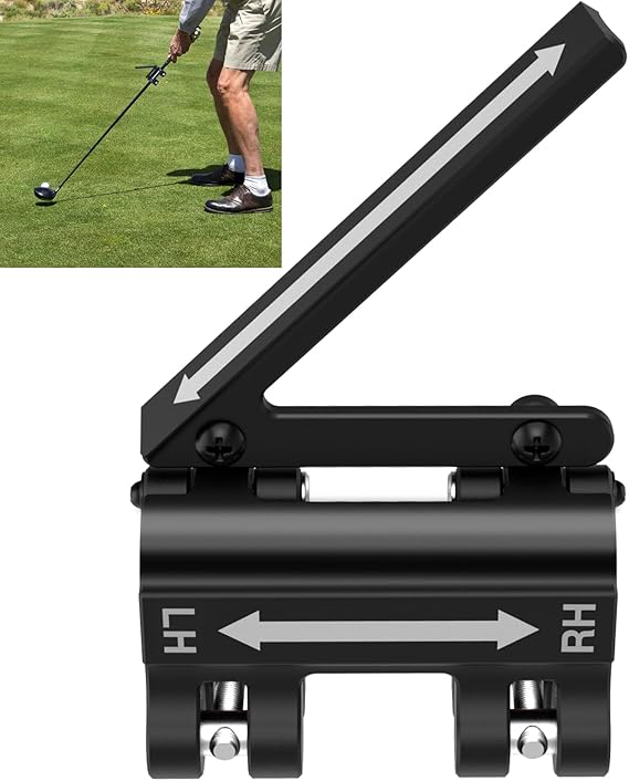 LANGZIHT Golf Swing Precision Trainer - Instant Swing Feedback - Guides The Golfer Along The ...