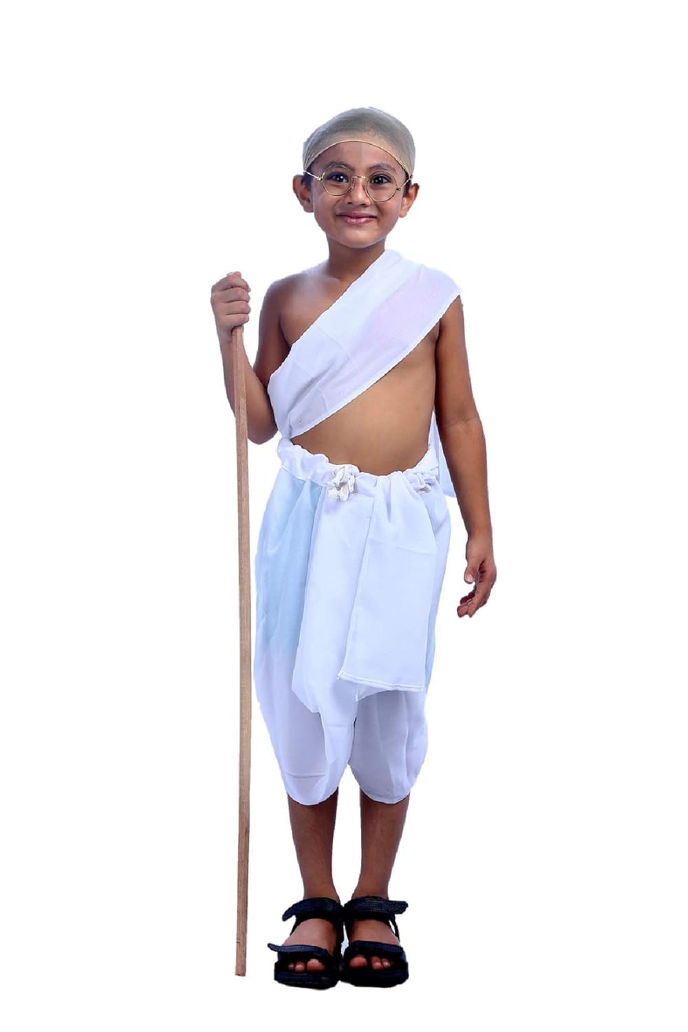 Buy UNBOX WISHLIST Mahatma Gandhi Costume-White,2-4 Years Online at Low ...