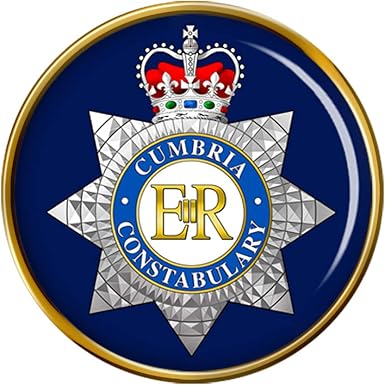 Cumbria Constabulary Pin Badge : Amazon.co.uk: Clothing