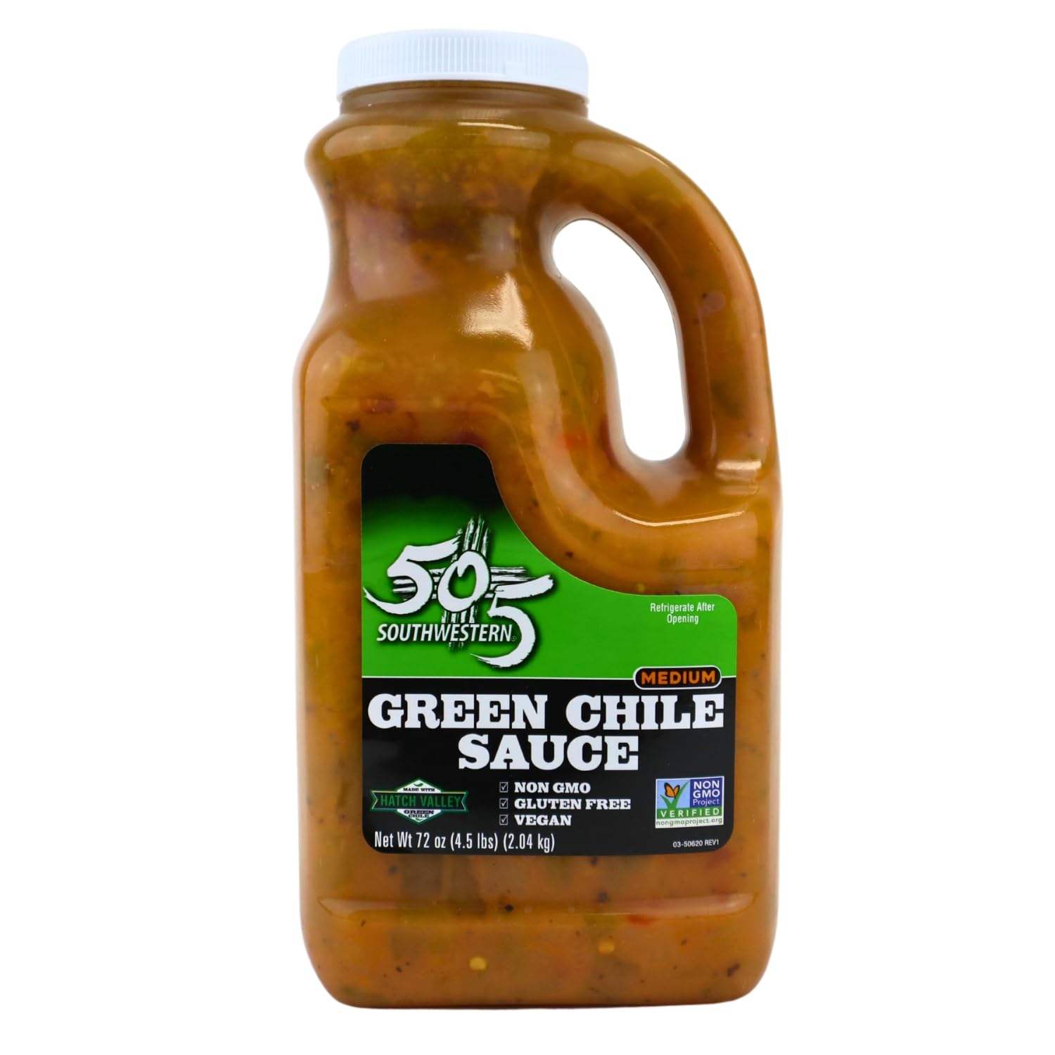 505 Southwesterngreen Hatch Chile Foodservice 72 Ounce Bulk Flame ...
