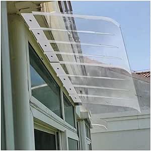 Amazon.co.jp: Roof eaves rain shields outdoor shed, rain and snow ...