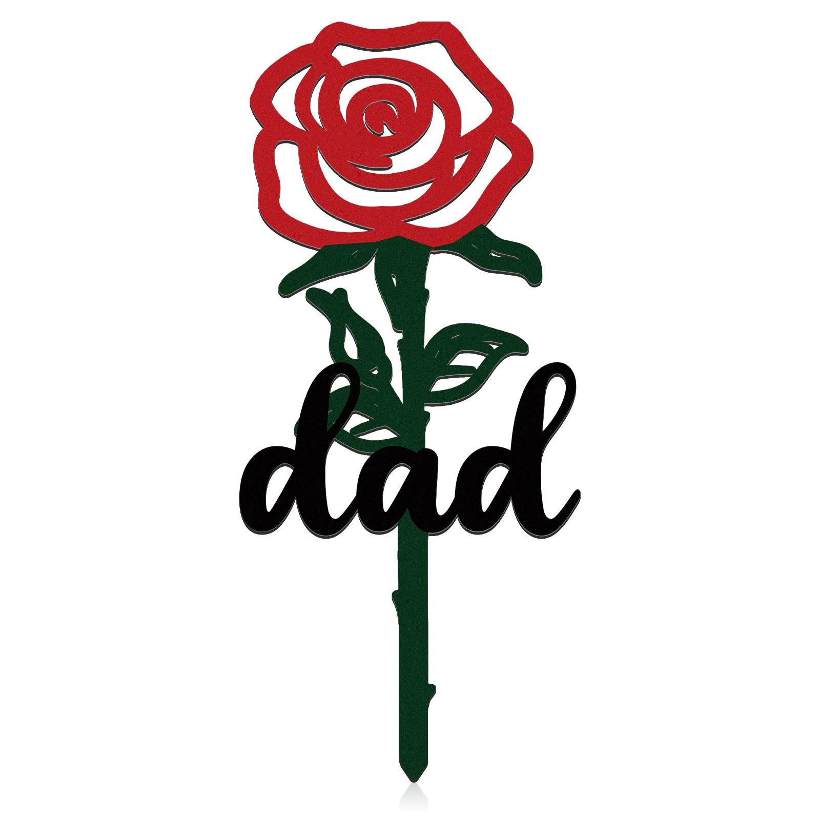 Amazon.com: Pelopy Dad Grave Decorations for Cemetery Dad Memorial ...