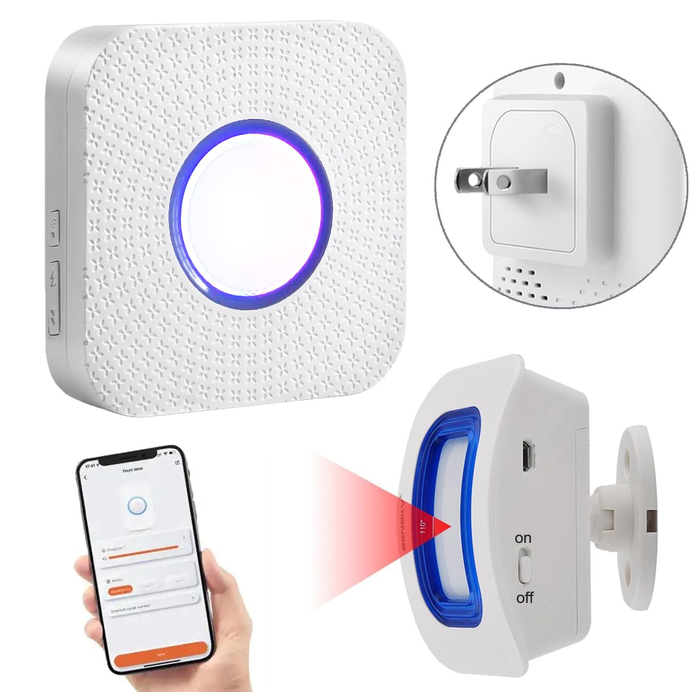 Snapklik.com : WiFi Smart Bed Sensor Alarm And Fall Prevention For ...