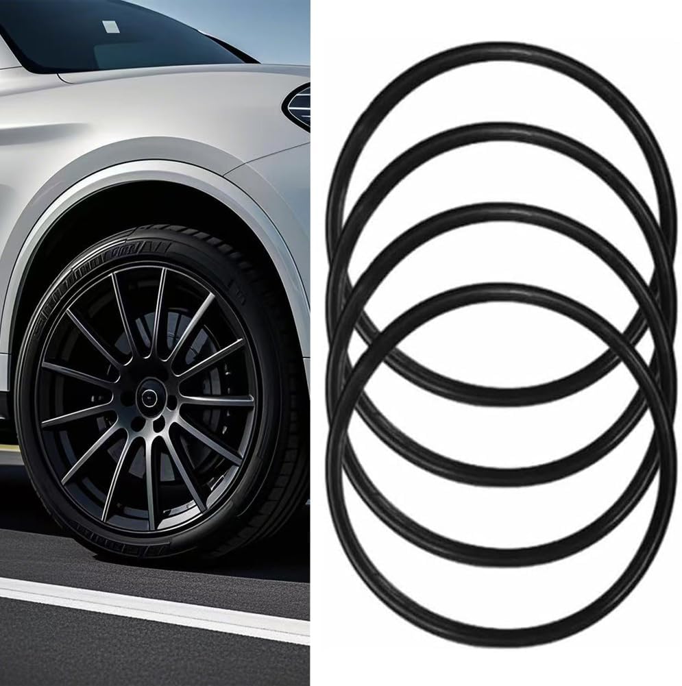 Amazon.com: Car Wheel Rim Protectors Guard, 4-Pack 19 Inch ABS ...