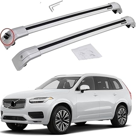 Amazon.com: Roof Cargo Racks for Volvo XC90 2016-2019 2020 2021 Roof ...