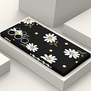 Amazon.com: LEECG for Samsung Galaxy S24 Ultra Case, Creative Flower Pattern Design Phone Cover ...