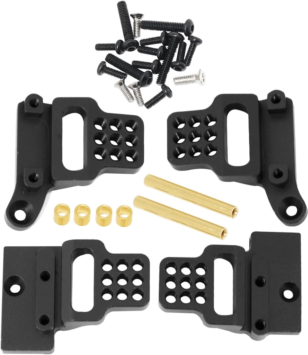 Amazon.com: Rcarmumb Shock Towers Upgrades Parts for 1/18 TRX4M RC ...
