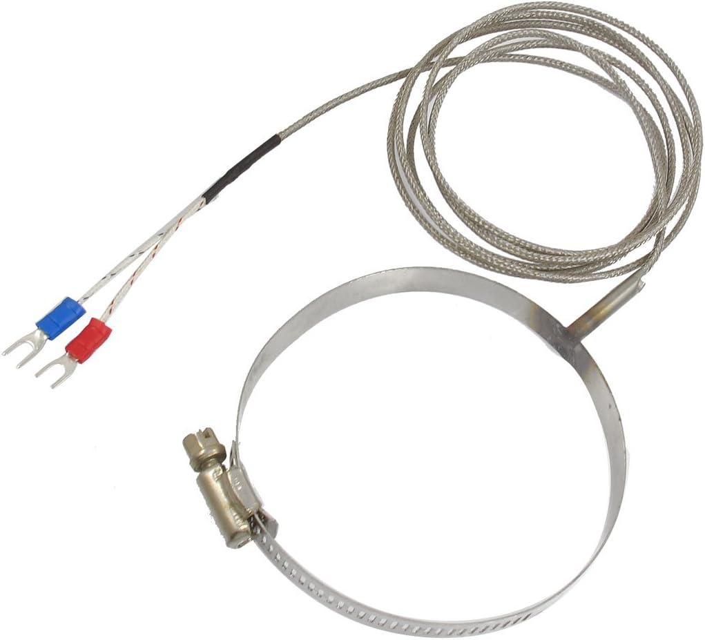 IIVVERR 0-400C K Type Temperature Sensors Thermocouple 1.5M w 3.5 ...
