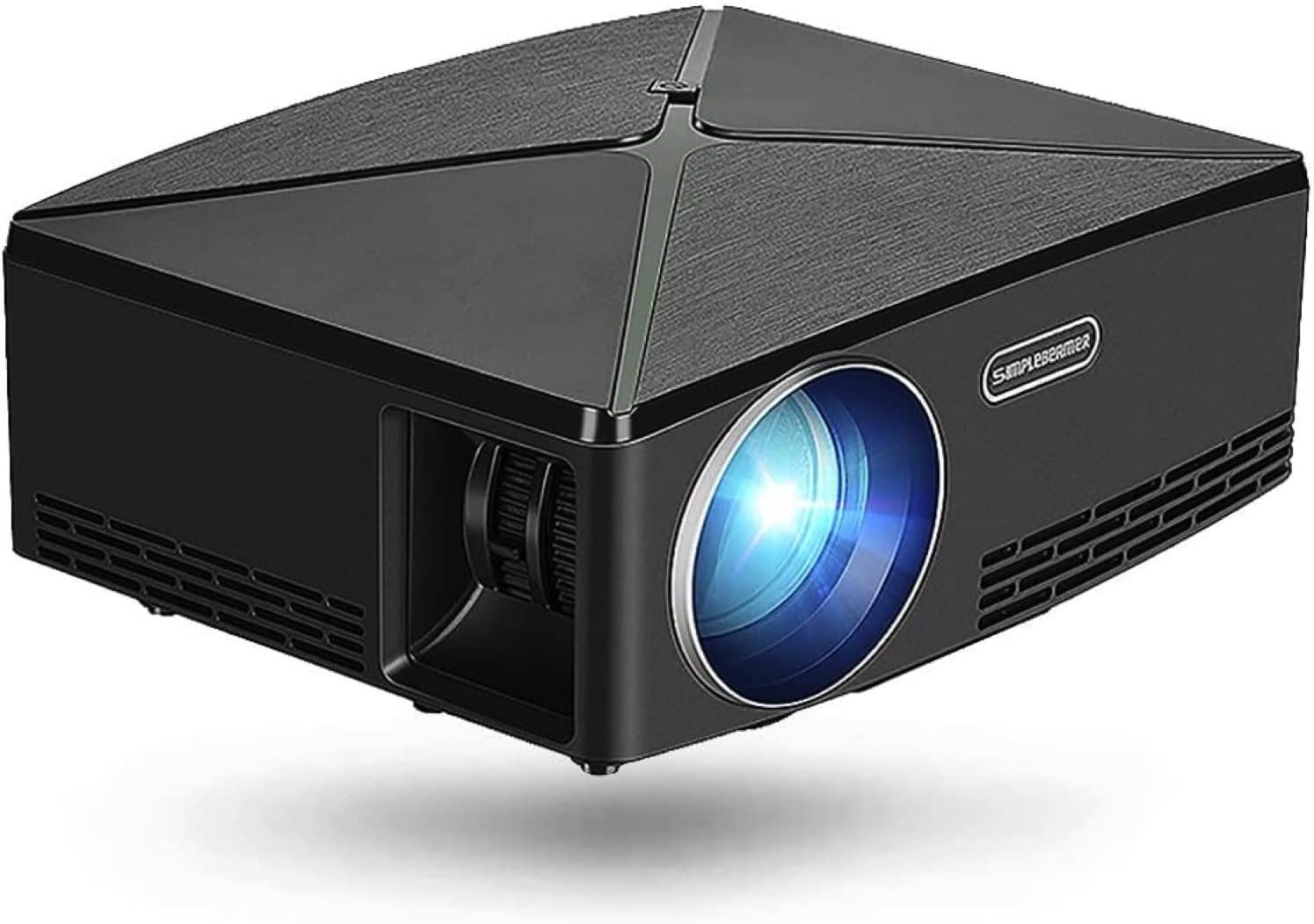 VIVIBRIGHT Proyector portátil C80 Negro, resolución nativa 720P, Brillo de luz Blanca 3500 ...