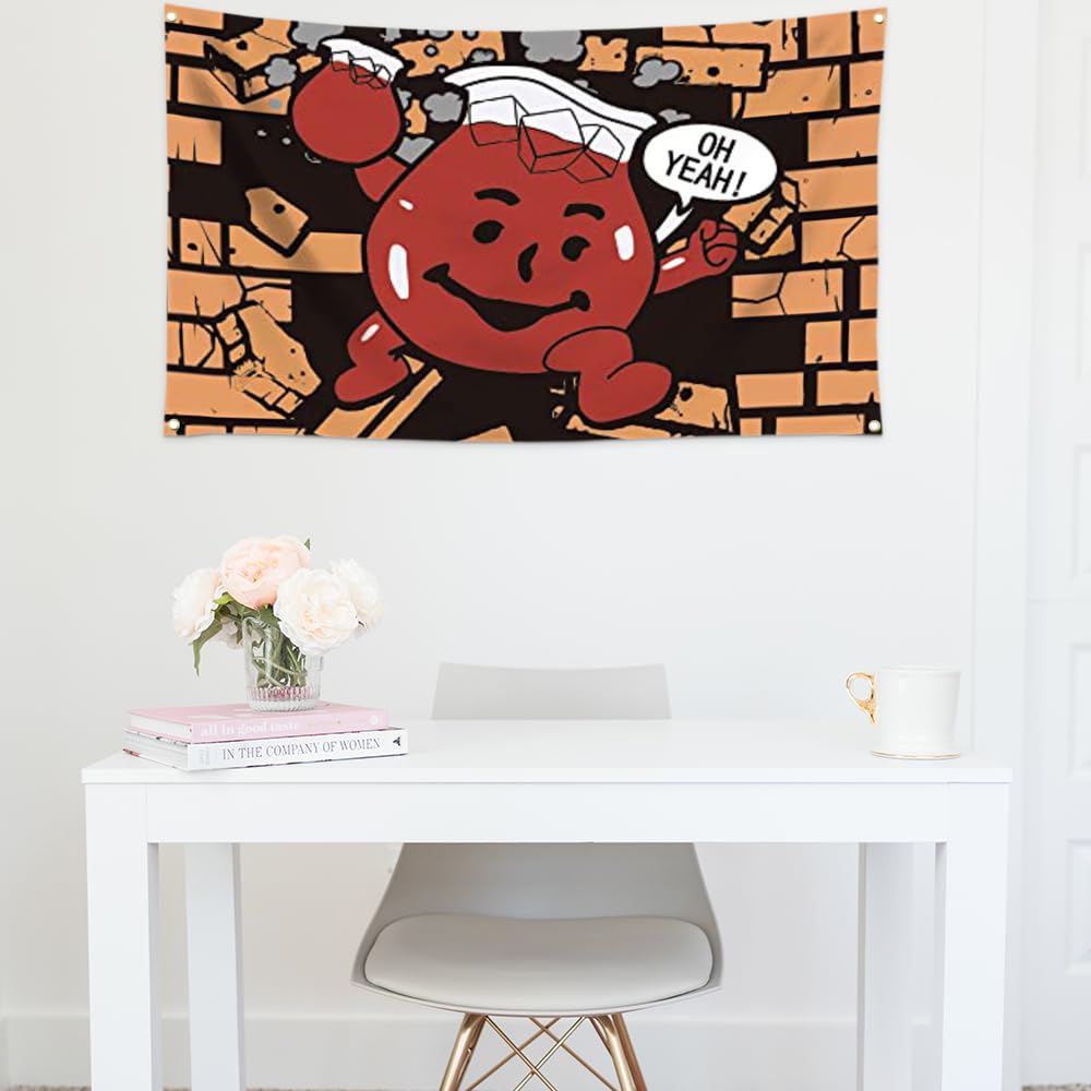 Kool Aid Man Breaking Through Wall