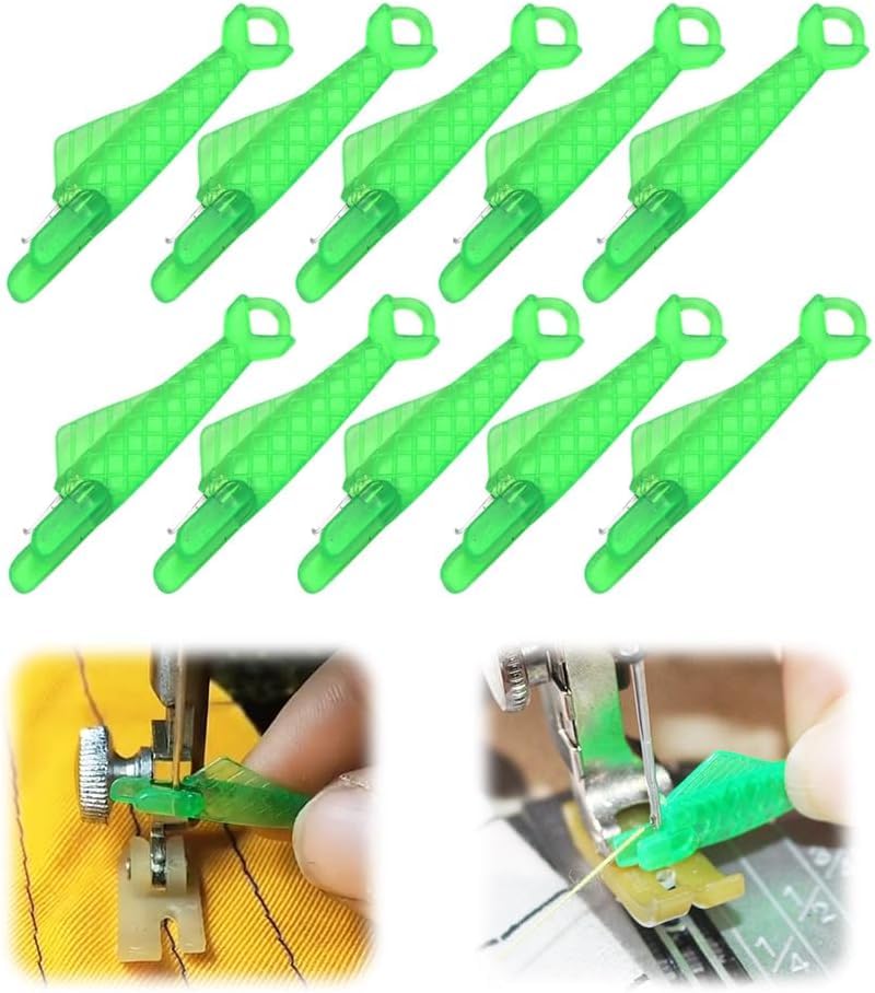 Fish Mouth Sewing Machine Needle Threader, 2024 Upgraded Automatic ...