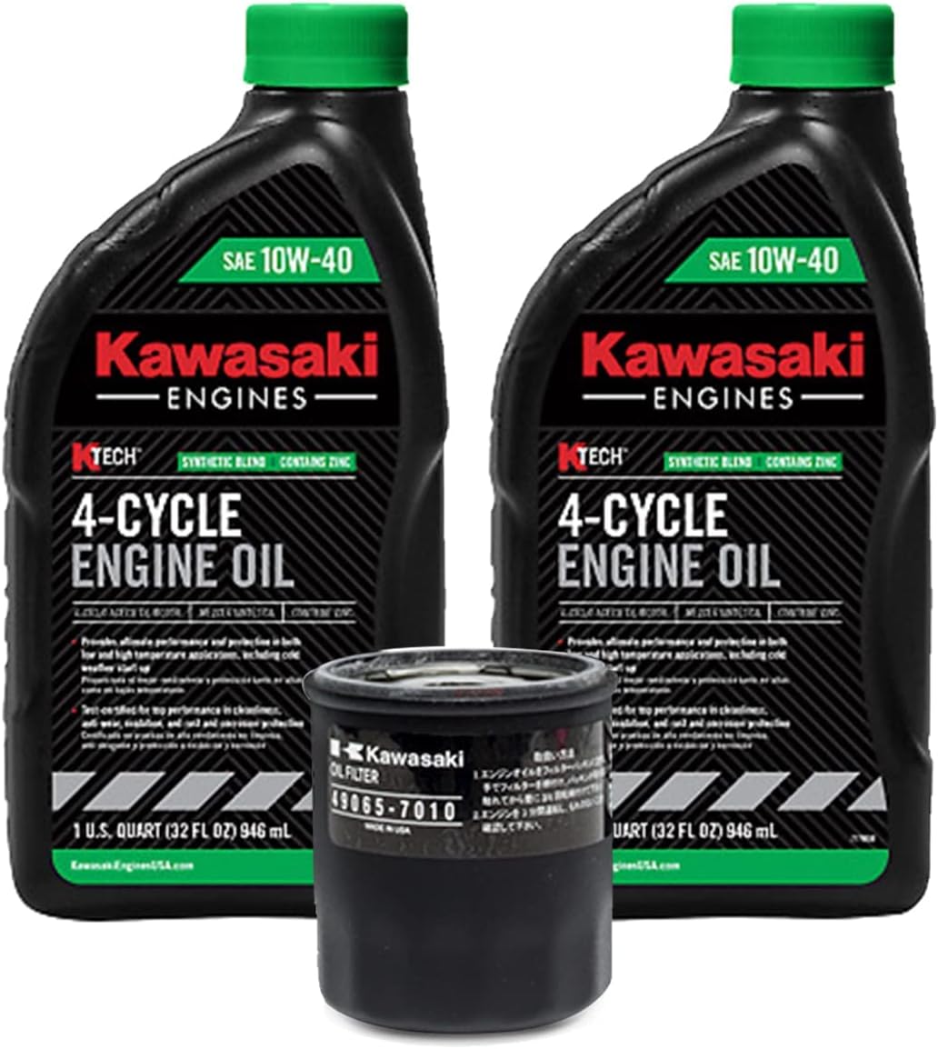 Kawasaki Oil Change Kit, Engine Oil - Amazon Canada