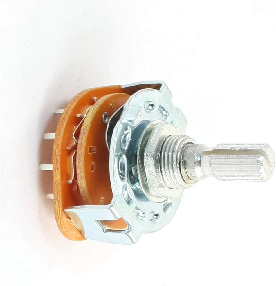 Amazon.com: Aexit 3P4T 3Pole Plug-in Switches 4Position 6mm Slotted ...