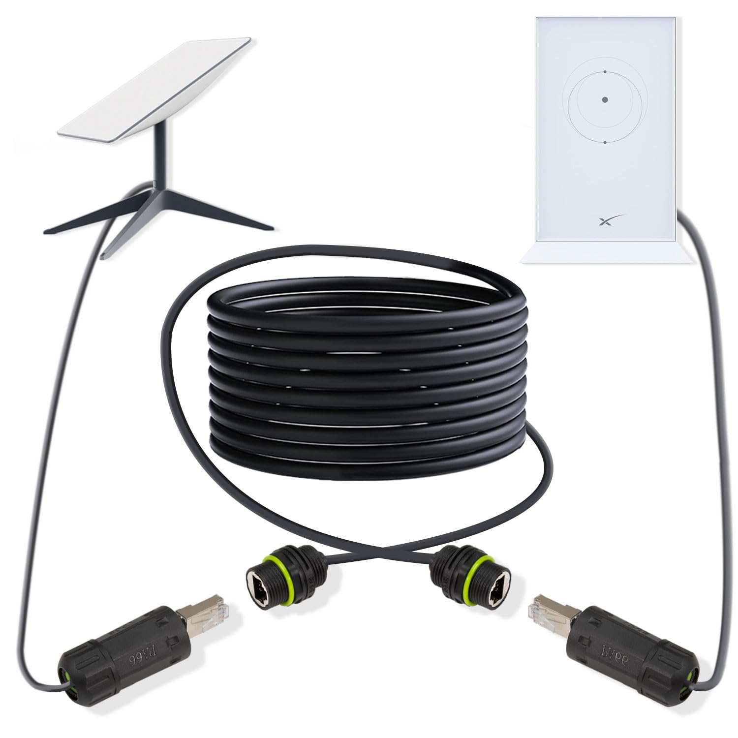 Buy 150ft Starlink Cable Extension & Repair Kit, Extend Original Cable ...