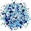 Amazon.com: 1600Pcs Blue Buttons for Crafts Assorted Sizes Blue Craft ...